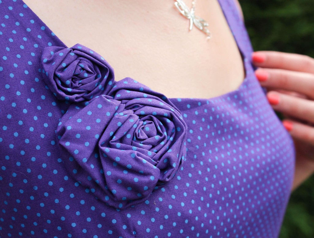 Ma première robe violette ! - Les Lubies de Louise