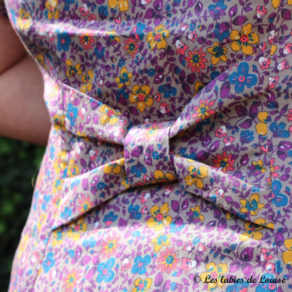 Ma robe bleuet vintage - Les Lubies de Louise