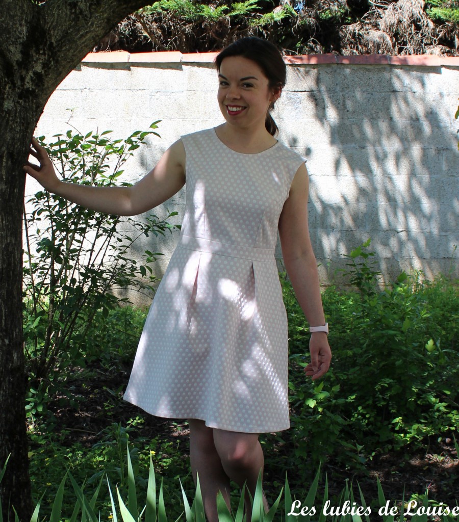 Ma robe Belladone rétro rose à pois - Les Lubies de Louise