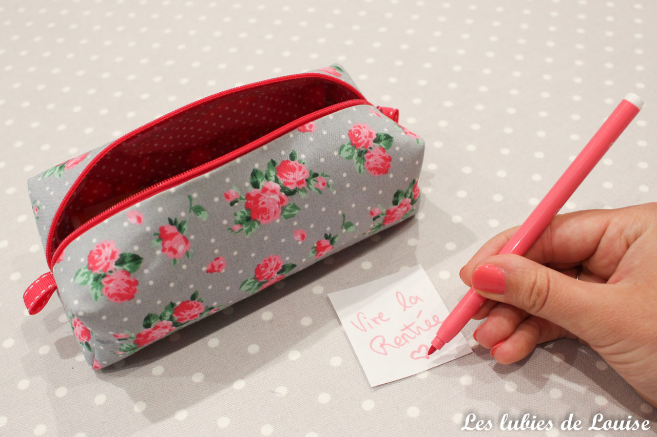 Cousez votre trousse pour la rentrée {DIY} - Les Lubies de Louise