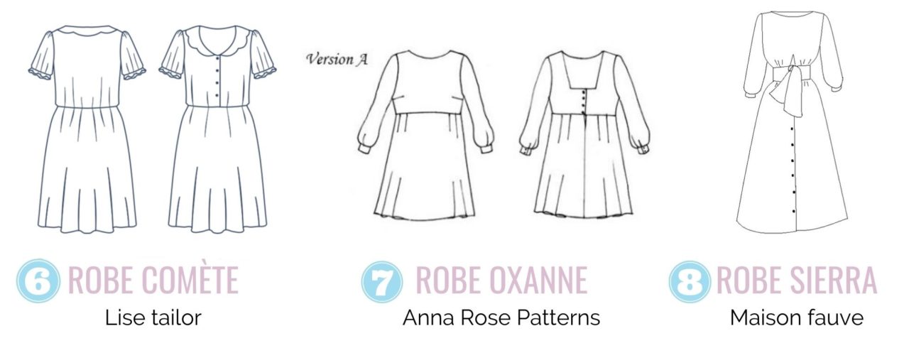 10 robes à coudre pour les fêtes - Les Lubies de Louise